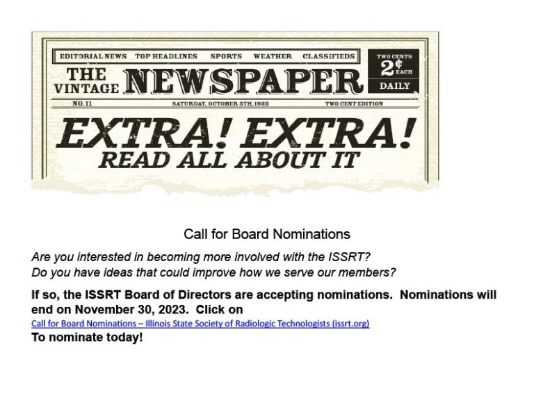 Illinois State Society of Radiologic Technologists